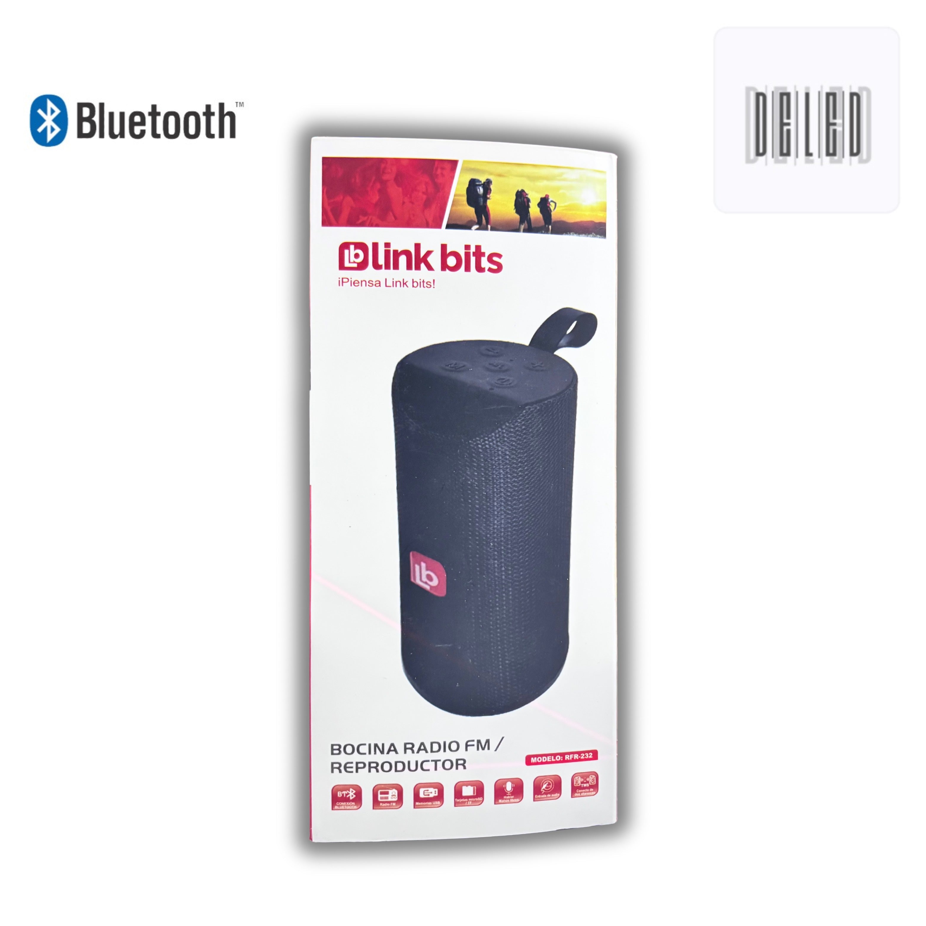 Bocina Bluetooth / Reproductor Bluetooth Inalámbrica Recargable LINK B ...